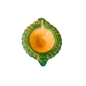 Mangalam Flower Clay Agal Diya - Set Of 6