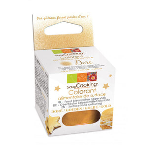 Scrapcooking Artificial Surface Gold Col Powder - 5 G
