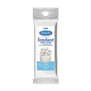 Satin Ice White Rolled Fondant - .4Oz
