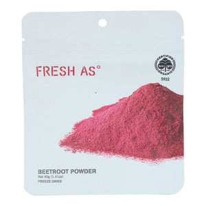Fresh As Freeze Dried Beetroot Powder - 40 G