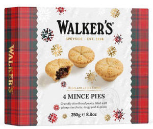 Walker 4 Luxury Mince Pies Walker's - 250 g