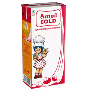Amul Gold Extra Cream UHT Milk 1 L Online in Singapore | Amul Gold ...