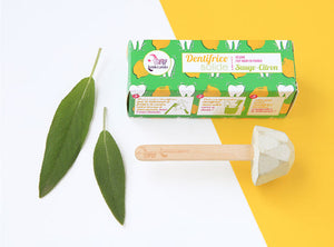 Lamazuna Organic Sage And Lemon Solid Toothpaste - 17 G