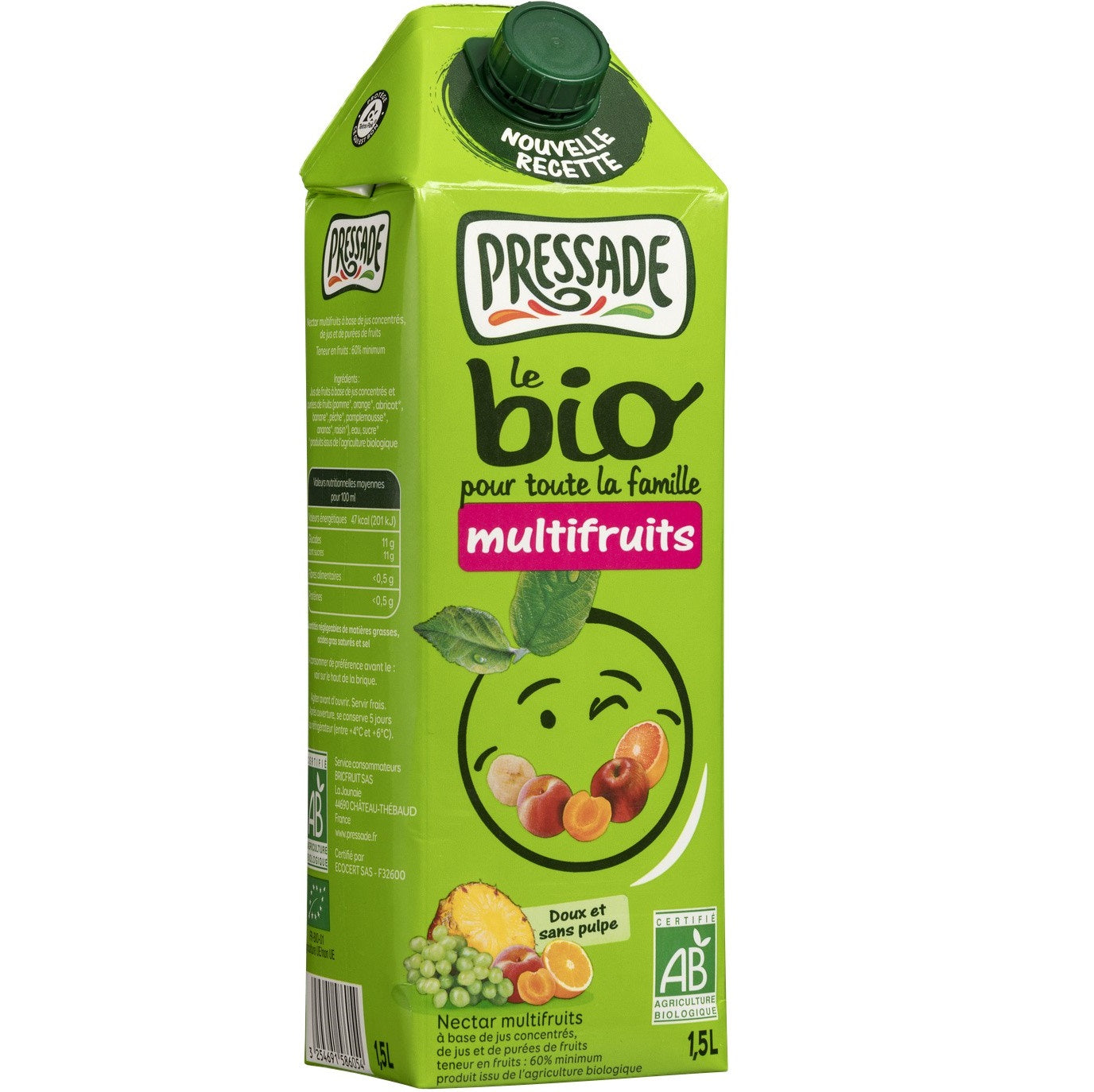 Coca Cola Organic Multi Fruit Juice - 1.5L