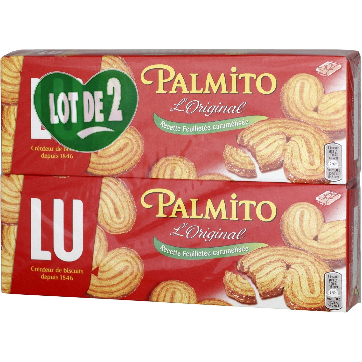 Lu Caramel Palmito Biscuits - 100 G