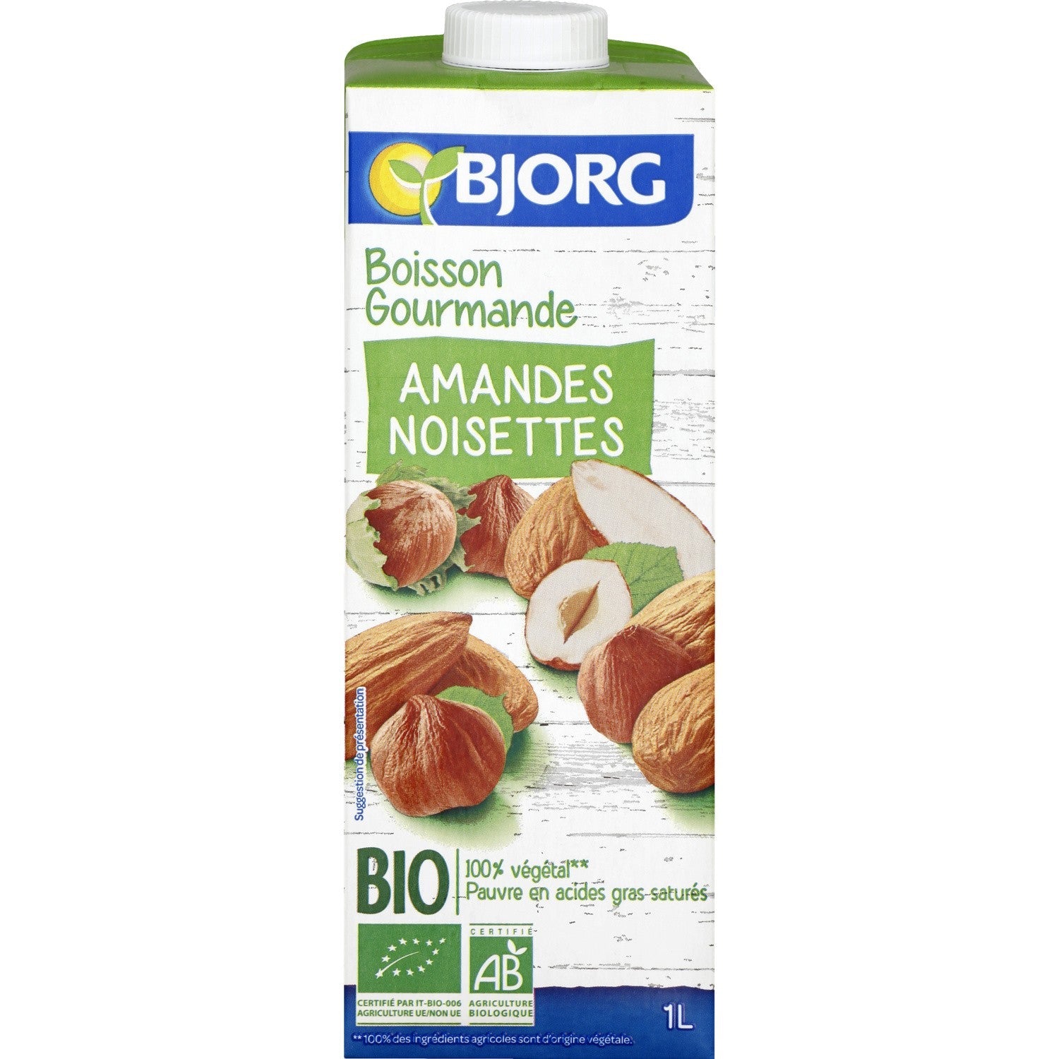 Bjorg Org Almond Hazelnut Milk -1 L