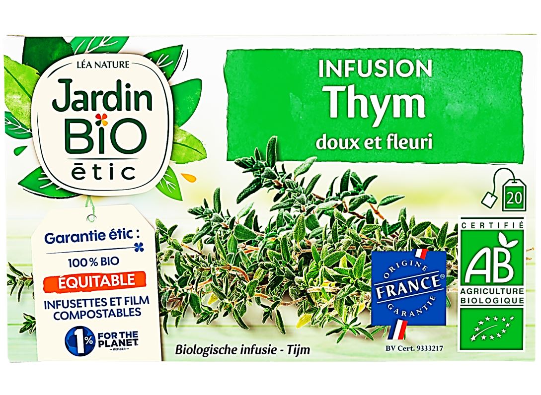 Jardin Bio Organic Thyme Infusion - 20Pc