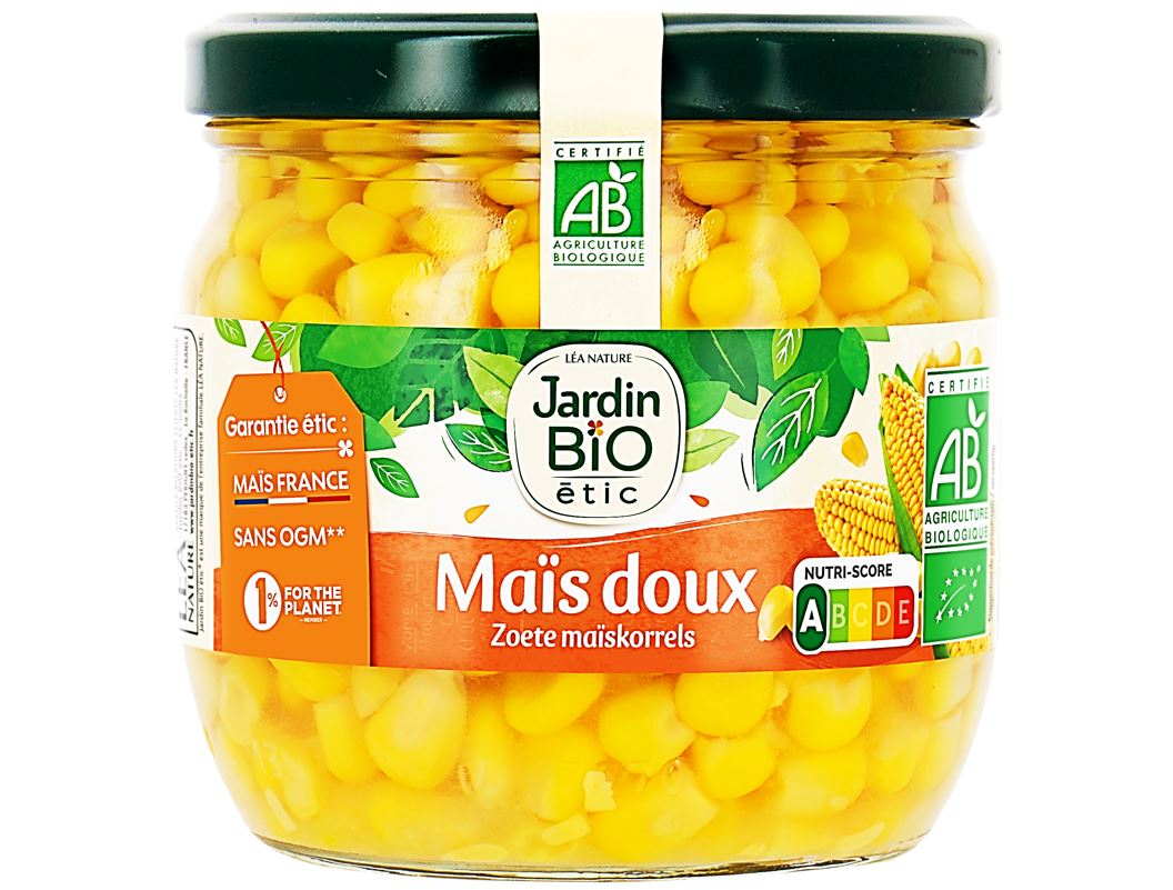 Jardin Bio Crunchy Sweet Corn - 330 G