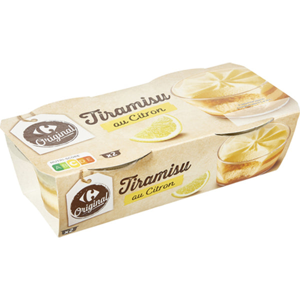 Carrefour Lemon Tiramisu Dessert - 100 G