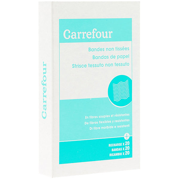 Carrefour Non-Woven Strips Sugar Wax - 20Pc