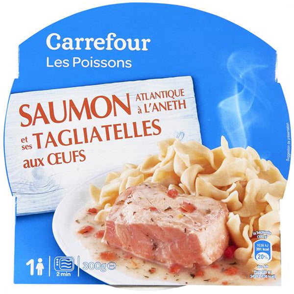 Carrefour Atlantic Salmon Dill Pasta - 300 G