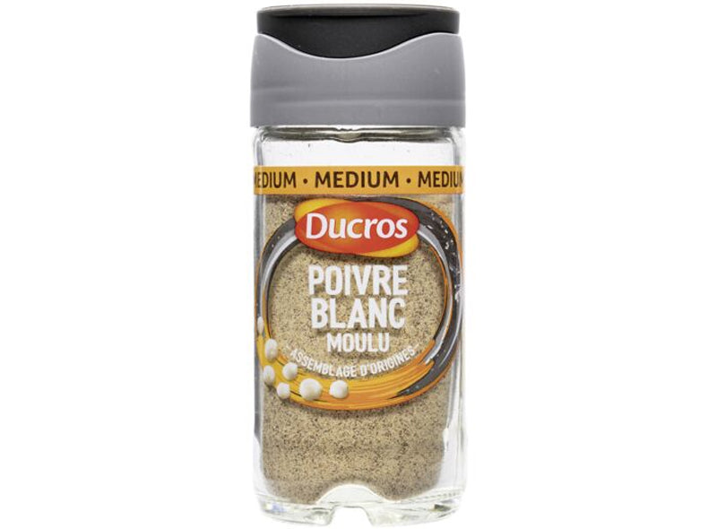 Ducros Ground White Pepper - 36 G