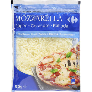 Carrefour Grated Mozzarella Cheese - 150 G