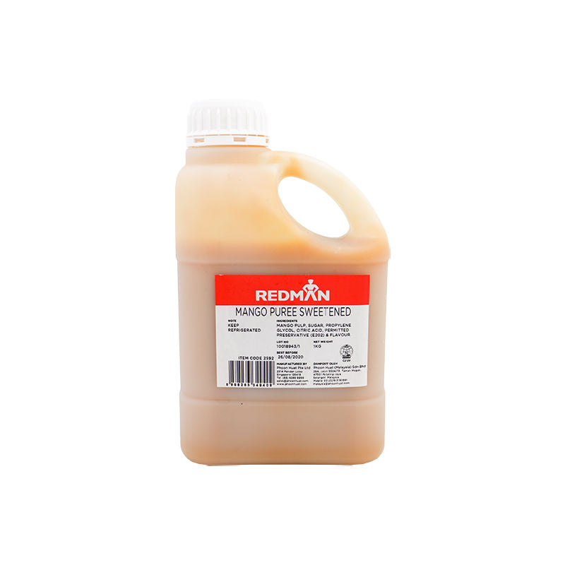 Redman Mango Puree Sweetened -1 Kg