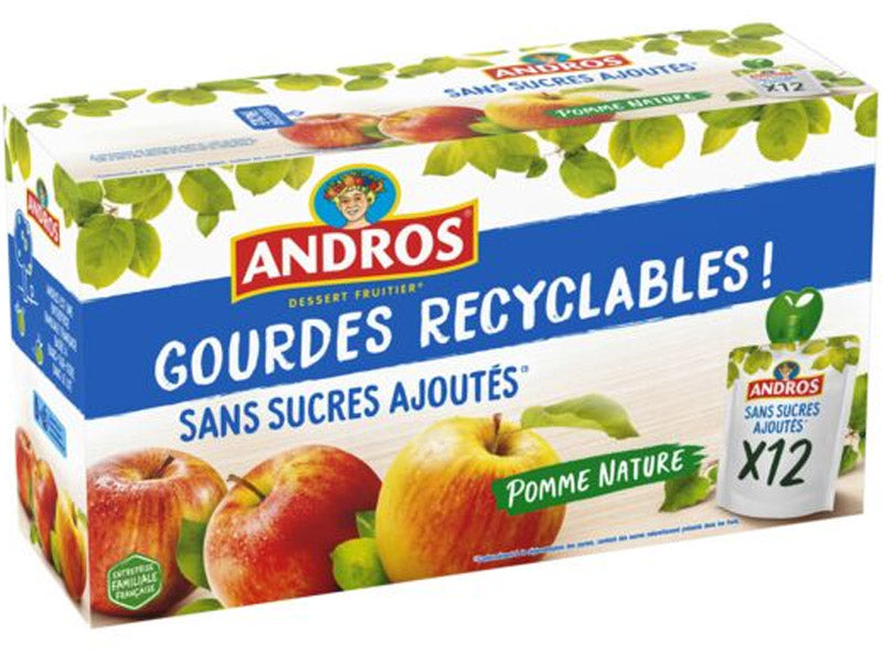 Andros Applesauce Gourds - 90 G