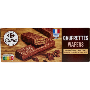Carrefour Chocolate Covered Wafers - 150 G