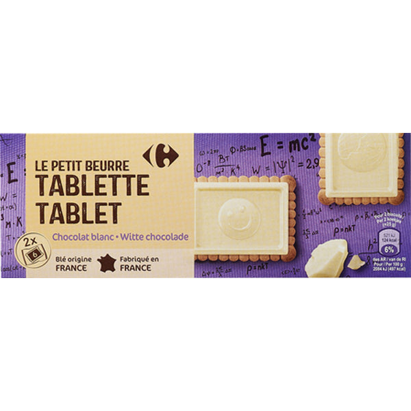 Carrefour White Chocolate Biscuits - 150 G
