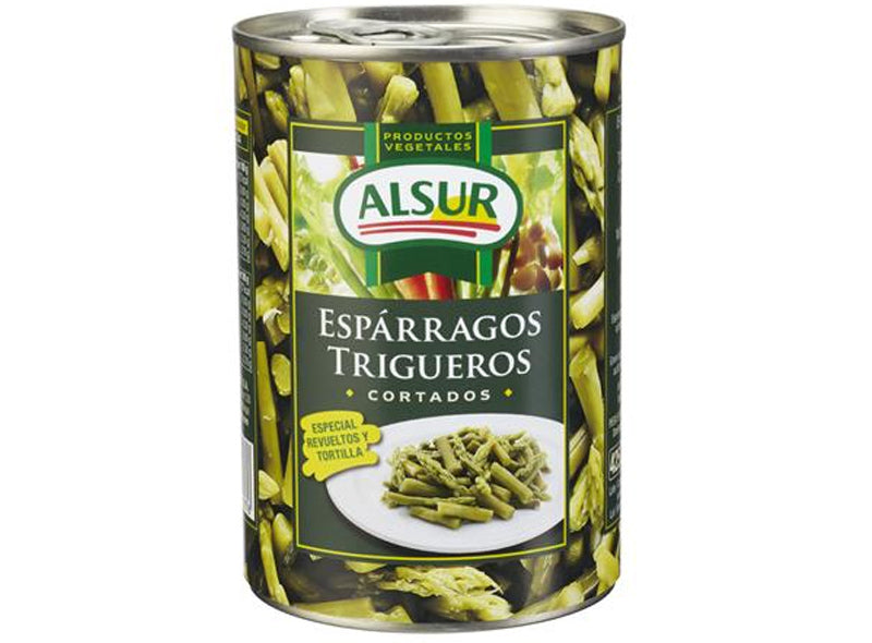 Alsur Sliced Green Asparagus - 390 G