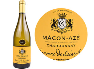 Baronne De Saint Jean White Wine Macon Aze 2021 - 75Cl