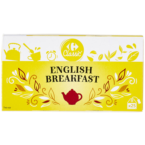 Carrefour English Breakfast Tea - 25Pc