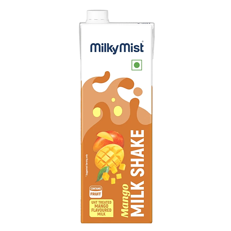 Milky Mist Mango Milk Shake - 4 x 220 ml
