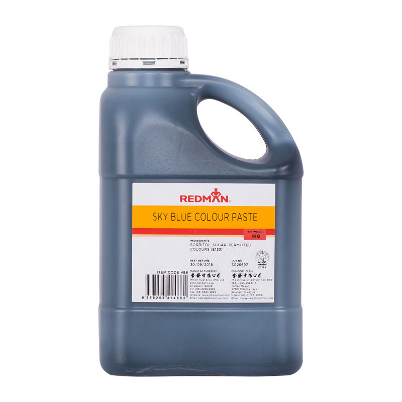 Redman Sky Blue Colour Paste - 1 Kg