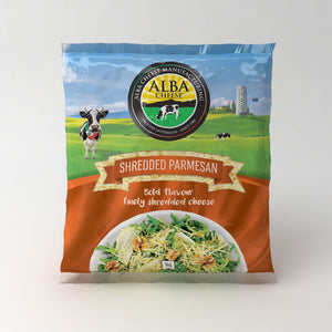 Alba Parmesan Shredded Cheese - 1Kg