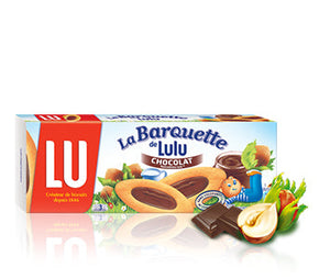 Lu Chocolate Hazelnut Barquettes - 120 G