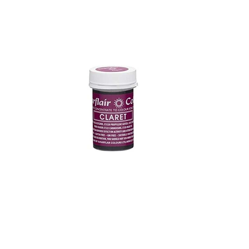 Sugarflair Color Concentrated Paste-Claret A116 - 25 G