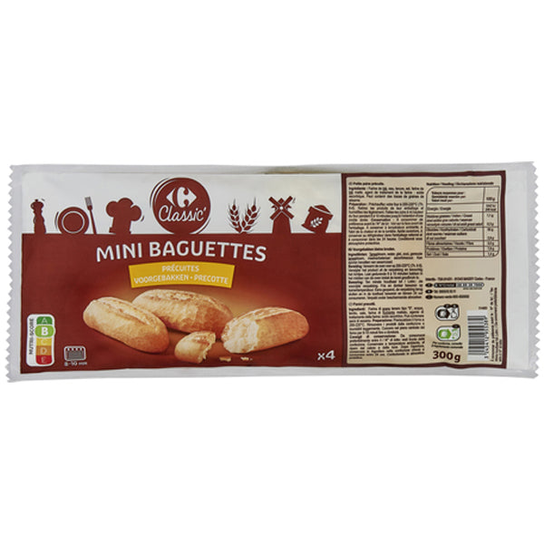 Carrefour Precooked Rolls Bread - 300 G