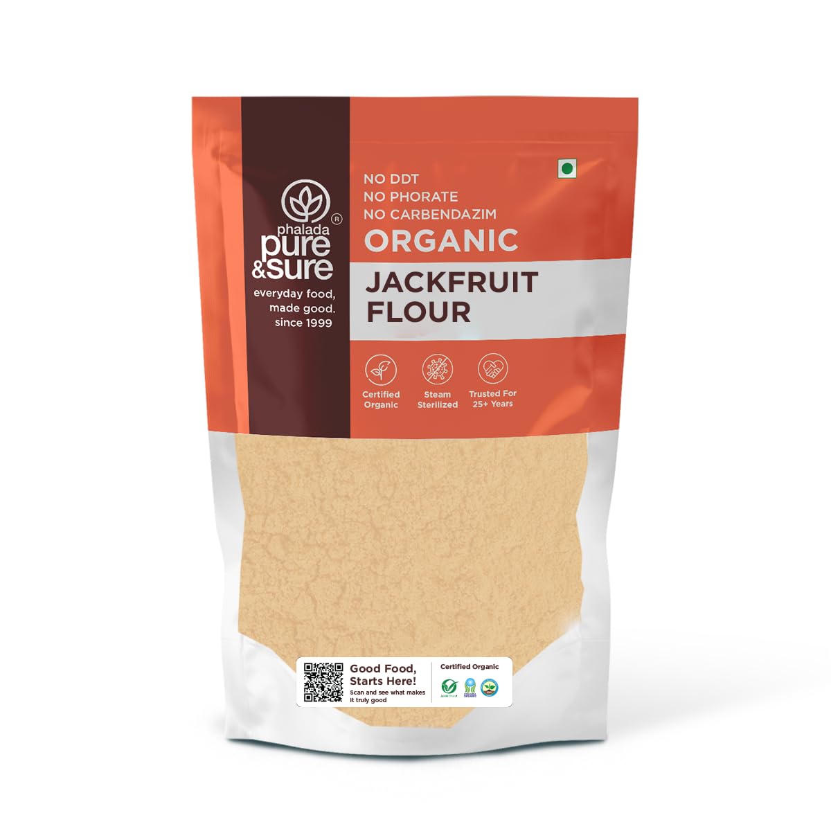 Phalada Pure & Sure Green/Raw Jackfruit Flour (Atta) - 500 g