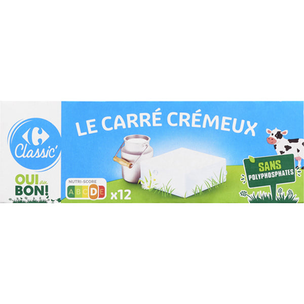 Carrefour Melted Cream Portions Cheese - 240 G