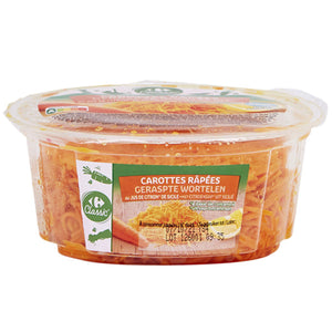 Carrefour Grated Carrots Lemon Snack - 300 G