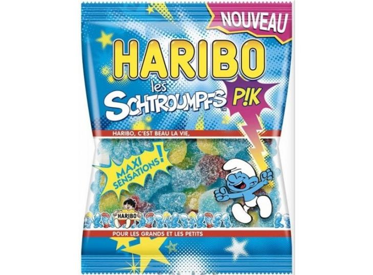 Haribo Smurfs Pik Jelly Sweets - 275 G