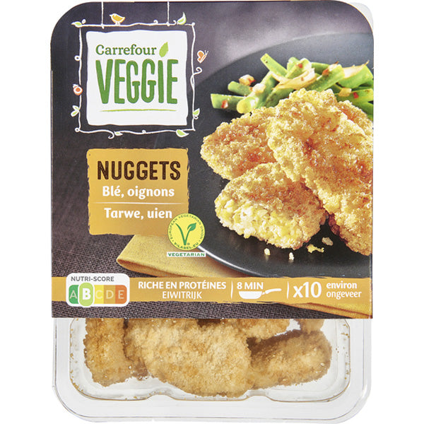 Carrefour Vegan Wheat Nuggets Snack - 200 G