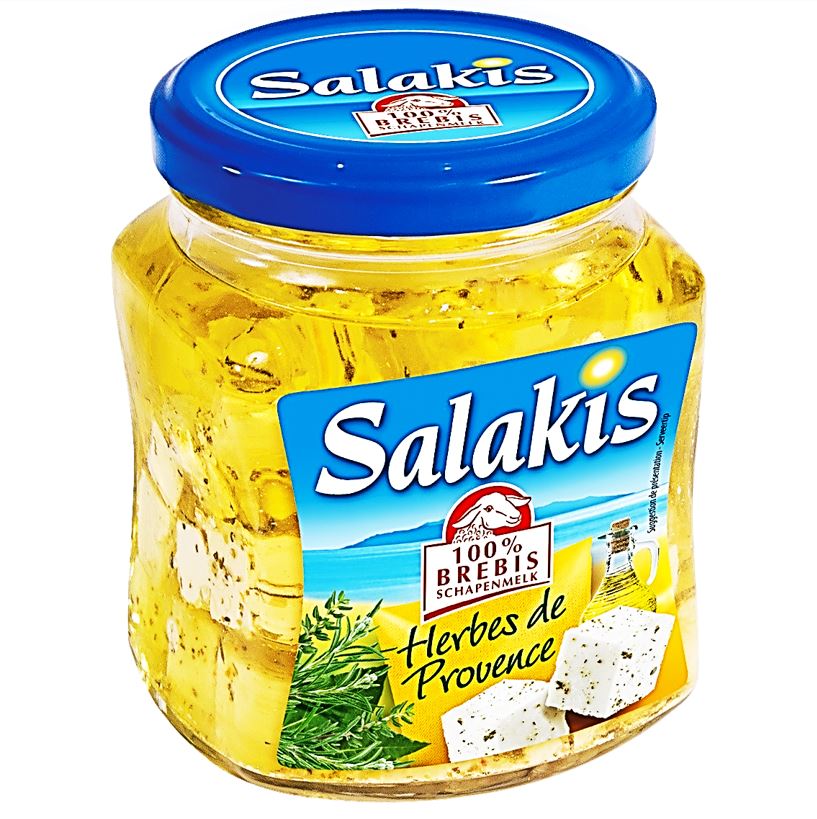 Salakis Sheep Feta Provencal Herbs Cheese - 300 G