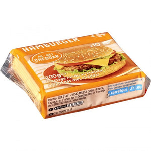 Carrefour Cheddar Slices Cheese - 200 G