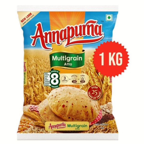 Annapurna Multigrain Atta Flour - 1 Kg