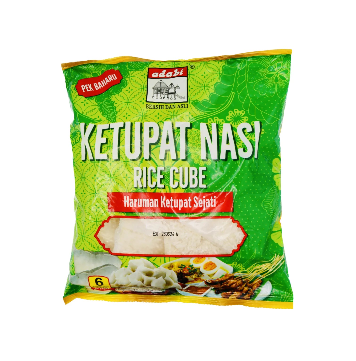 Adabi Ketupat Nasi Rice Cube - 6pcs