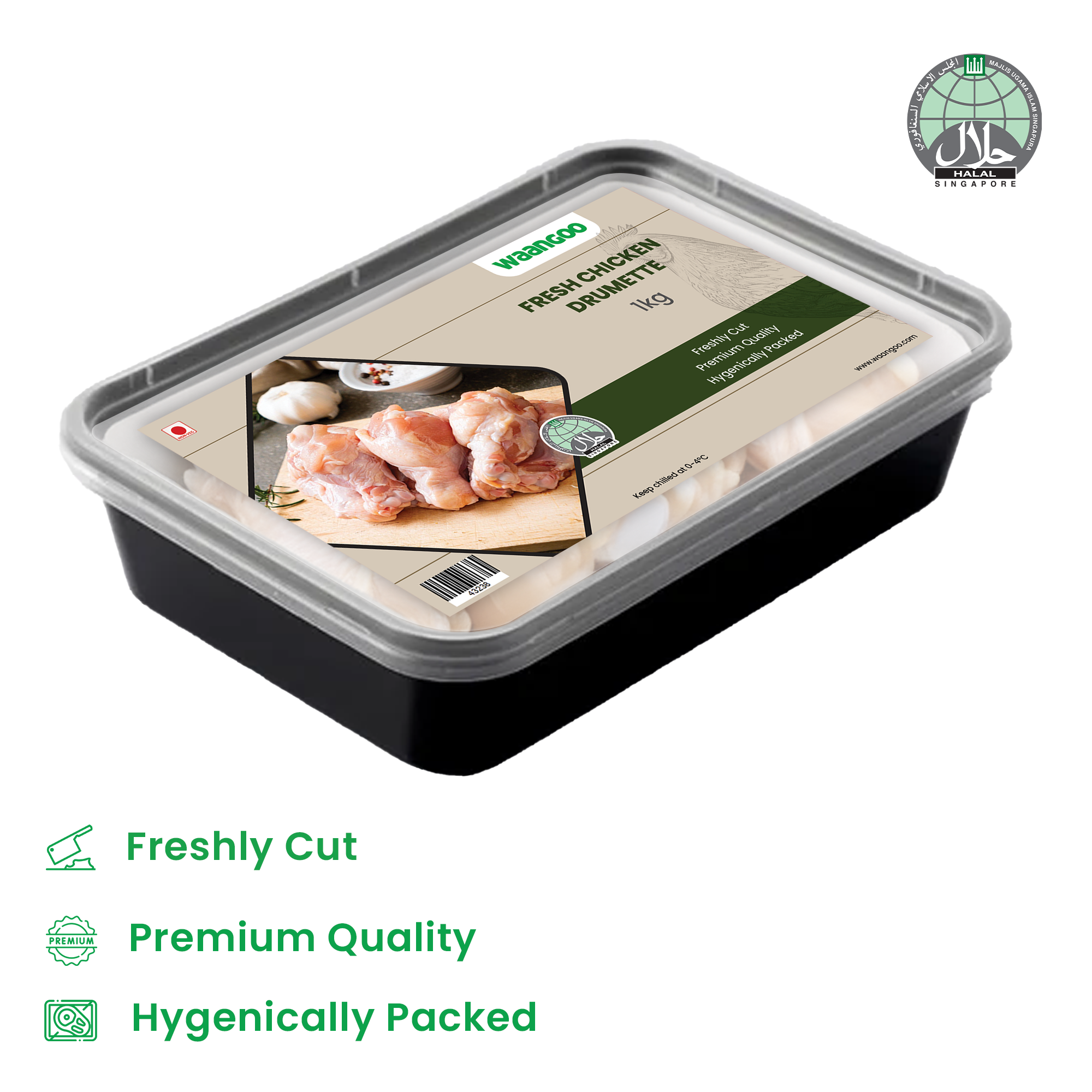 Fresh Chicken Drumette- 1 Kg