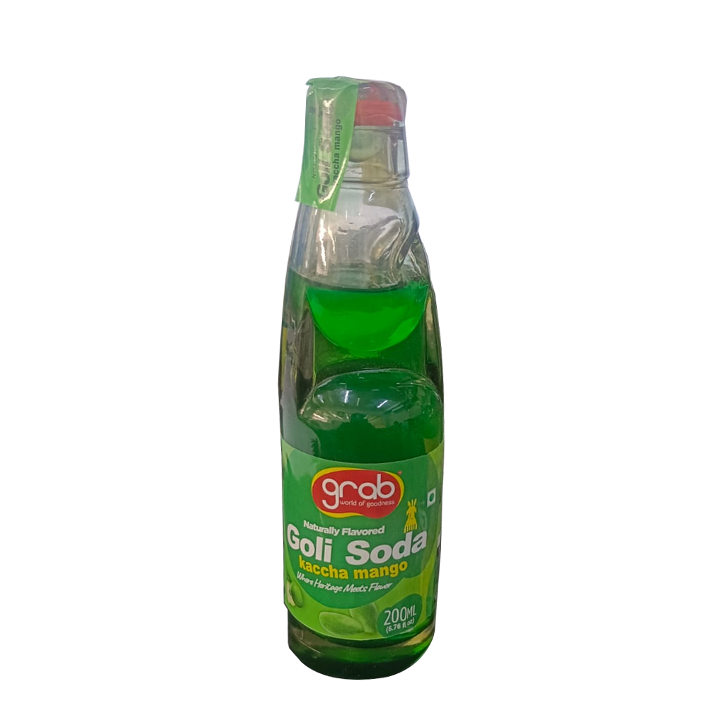 Grab Kaccha Mango Goli Soda - 200 ml