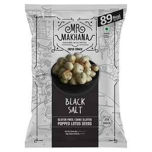 MR. MAKHANA Roasted Makhana and Foxnuts Black Salt - 25 g