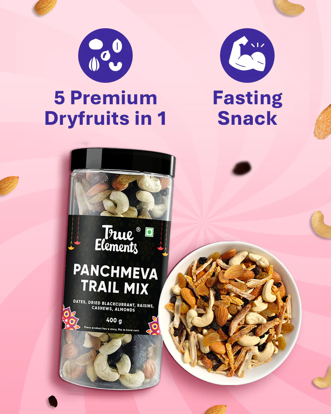 True Elements Panchmeva Mix -400 g