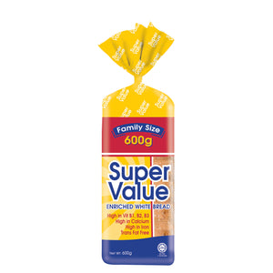 Super Value Enriched White Bread - 600 G