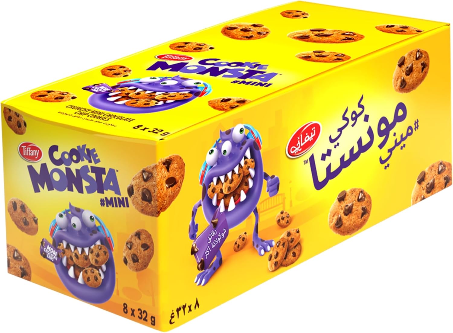 Tiffany Monsta Chocolate Mini Cookies - 256 g