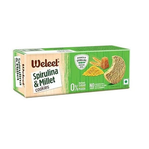 Weleet Sprirulina Millet Cookies - 90 g