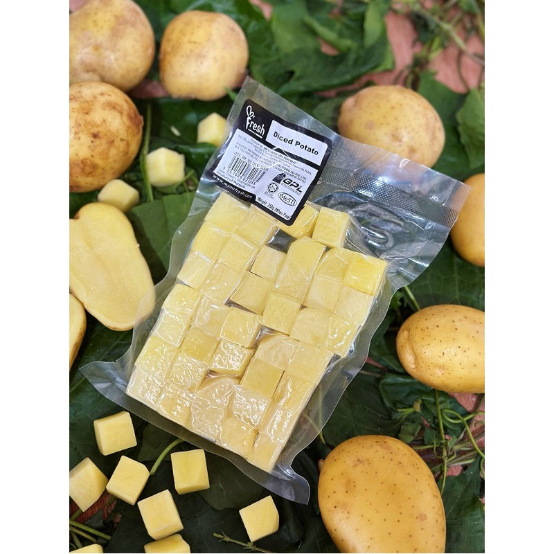 MR Fresh Diced Potato - 250 g