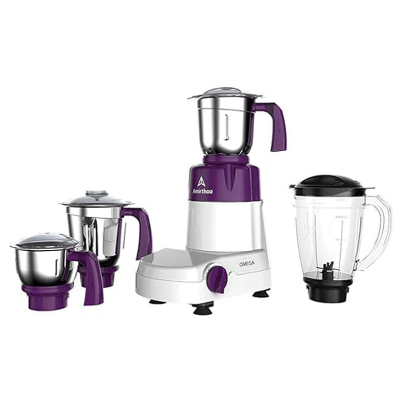 Amirthaa Omega Mixer Grinder 4 Jar 750 Watts - (1 Pc)
