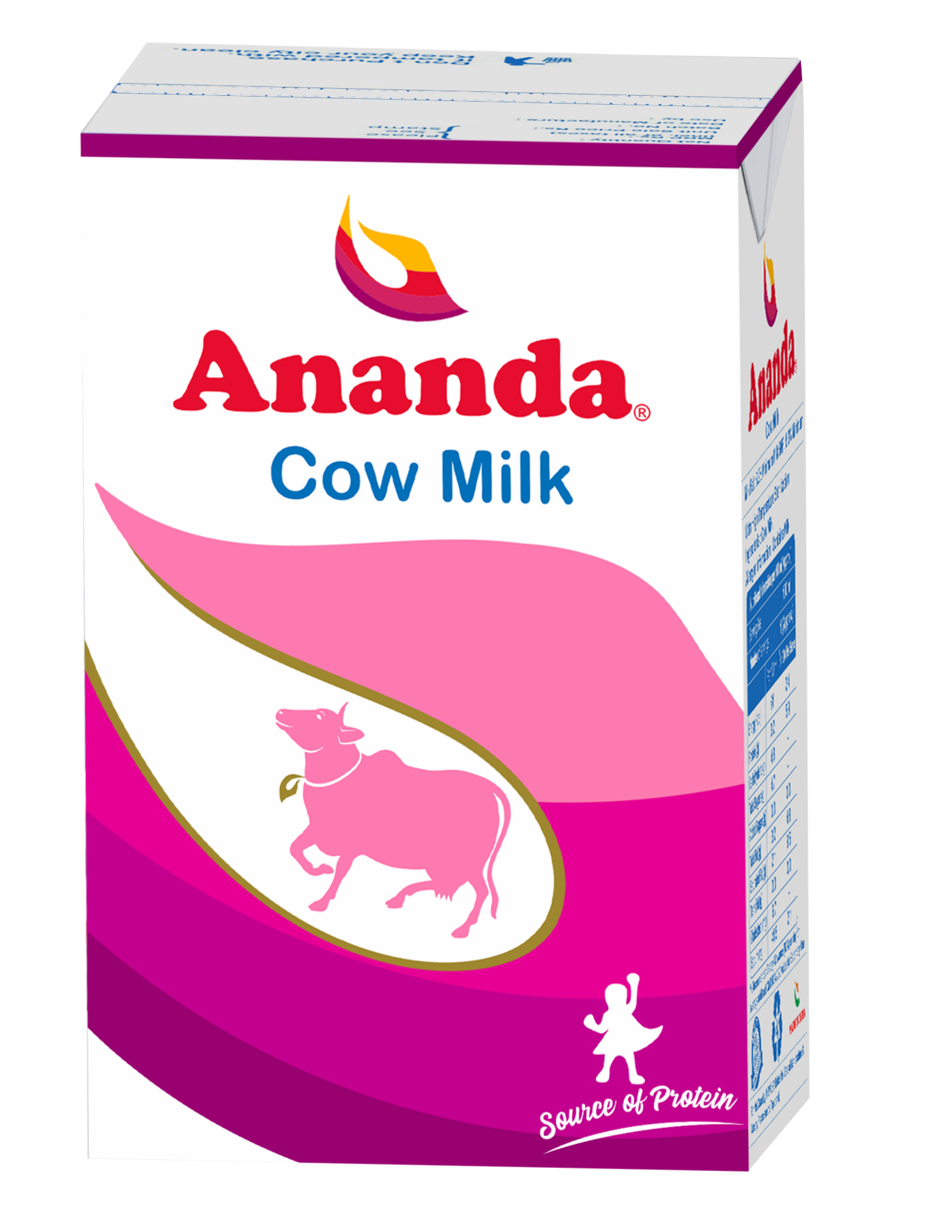 Ananda Full cream A2 Protein Cow Milk - 1 L