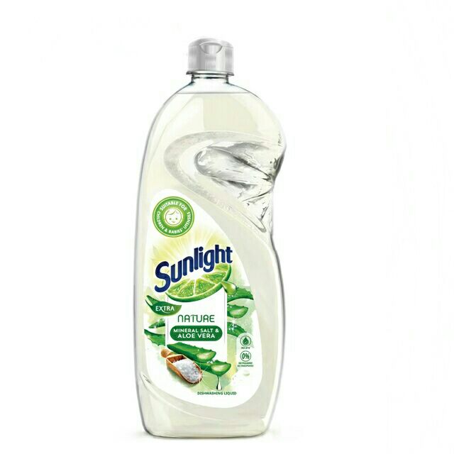 Sunlight Mineral Salt & Aloe Vera Dishwashing Liquid - 800 ml